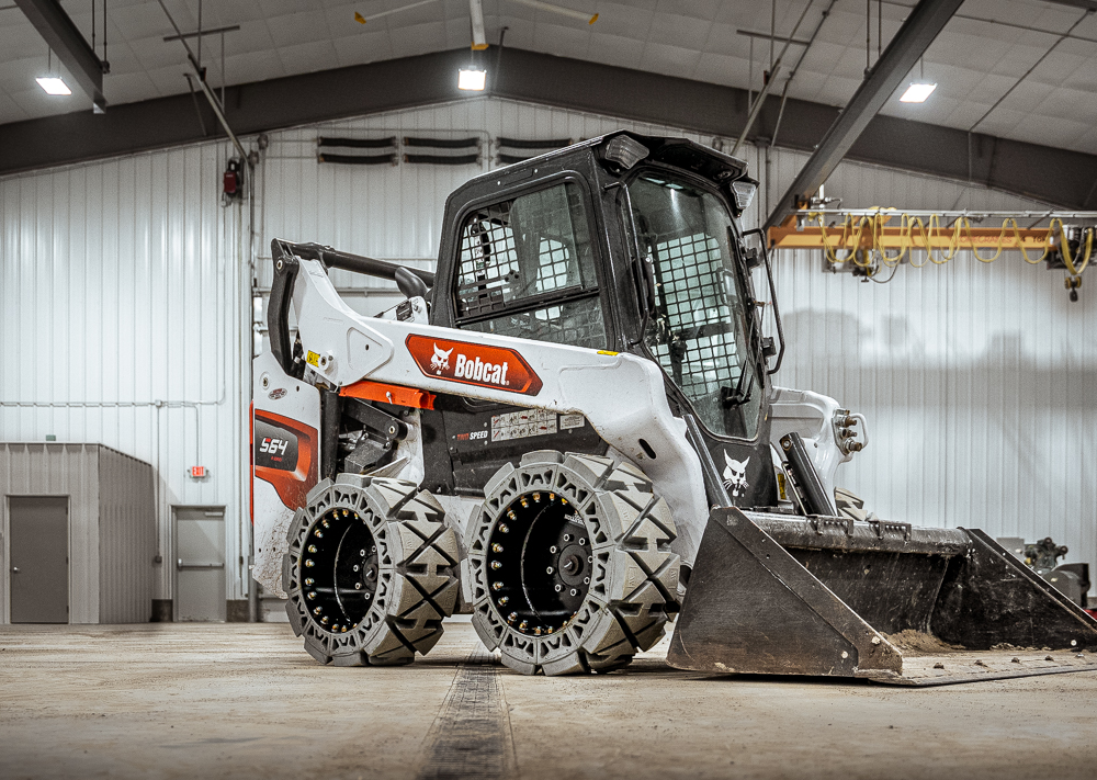 Evolution Wheel - Non Marking Solid Skid Steer Tires